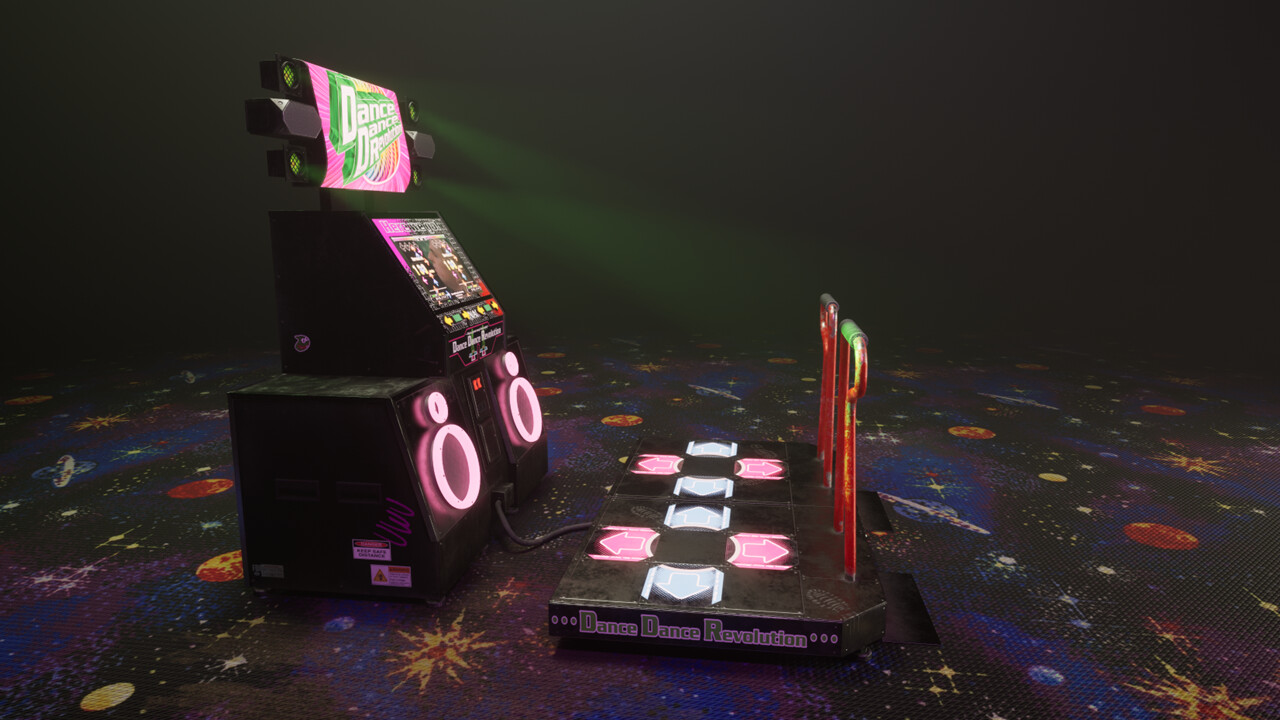 fuzziehoodie (Seungyun Han) - DDR Arcade Machine