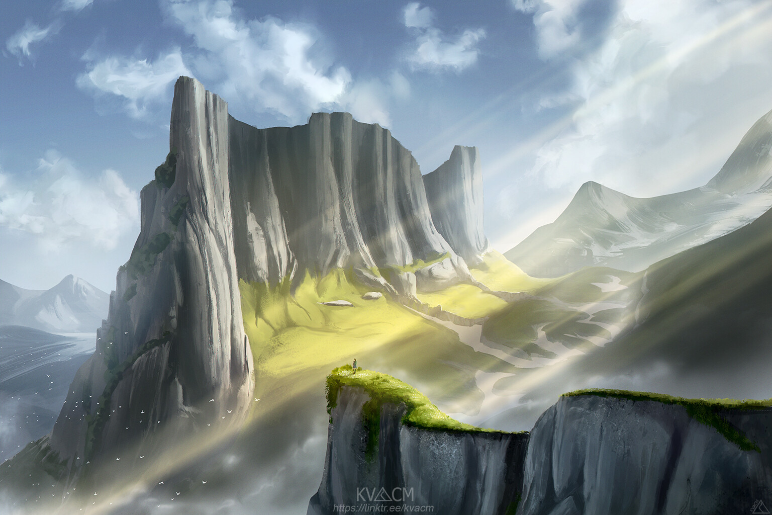 Michal Kváč - Alpine Escarpment