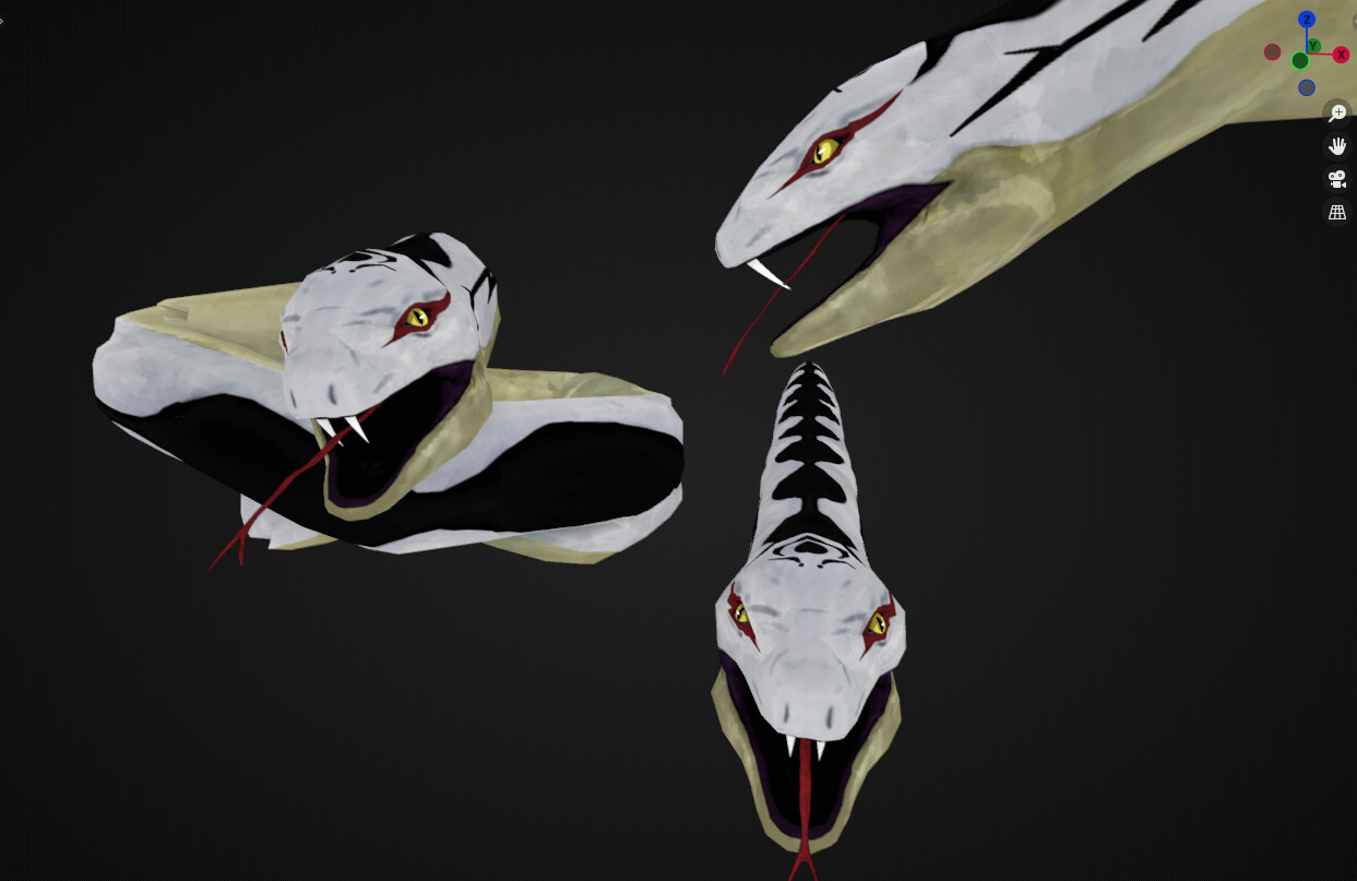 ArtStation - Jujutsu Kaisen Snake Shikigami