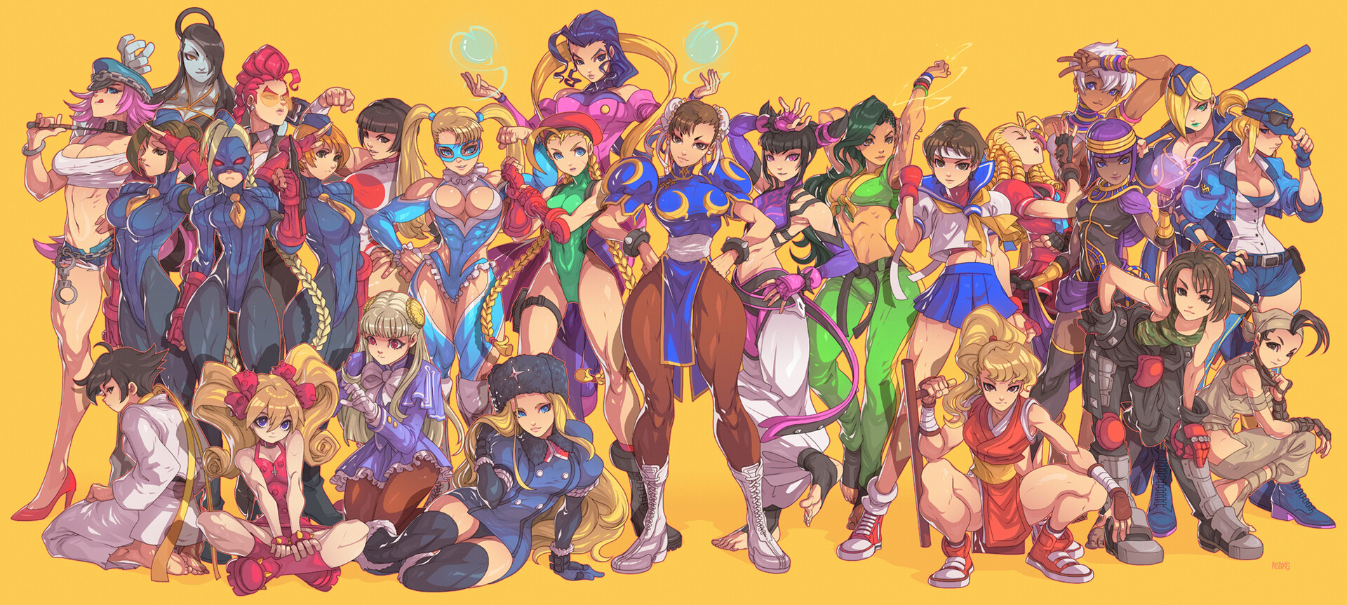 ArtStation - Street Fighter Girls