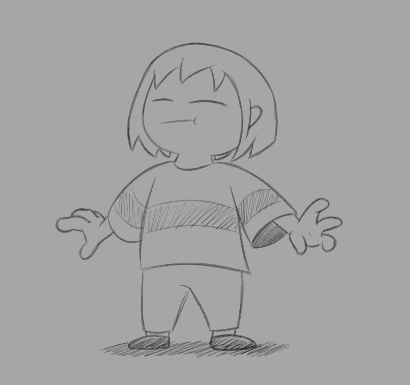 ArtStation - Frisk doodle