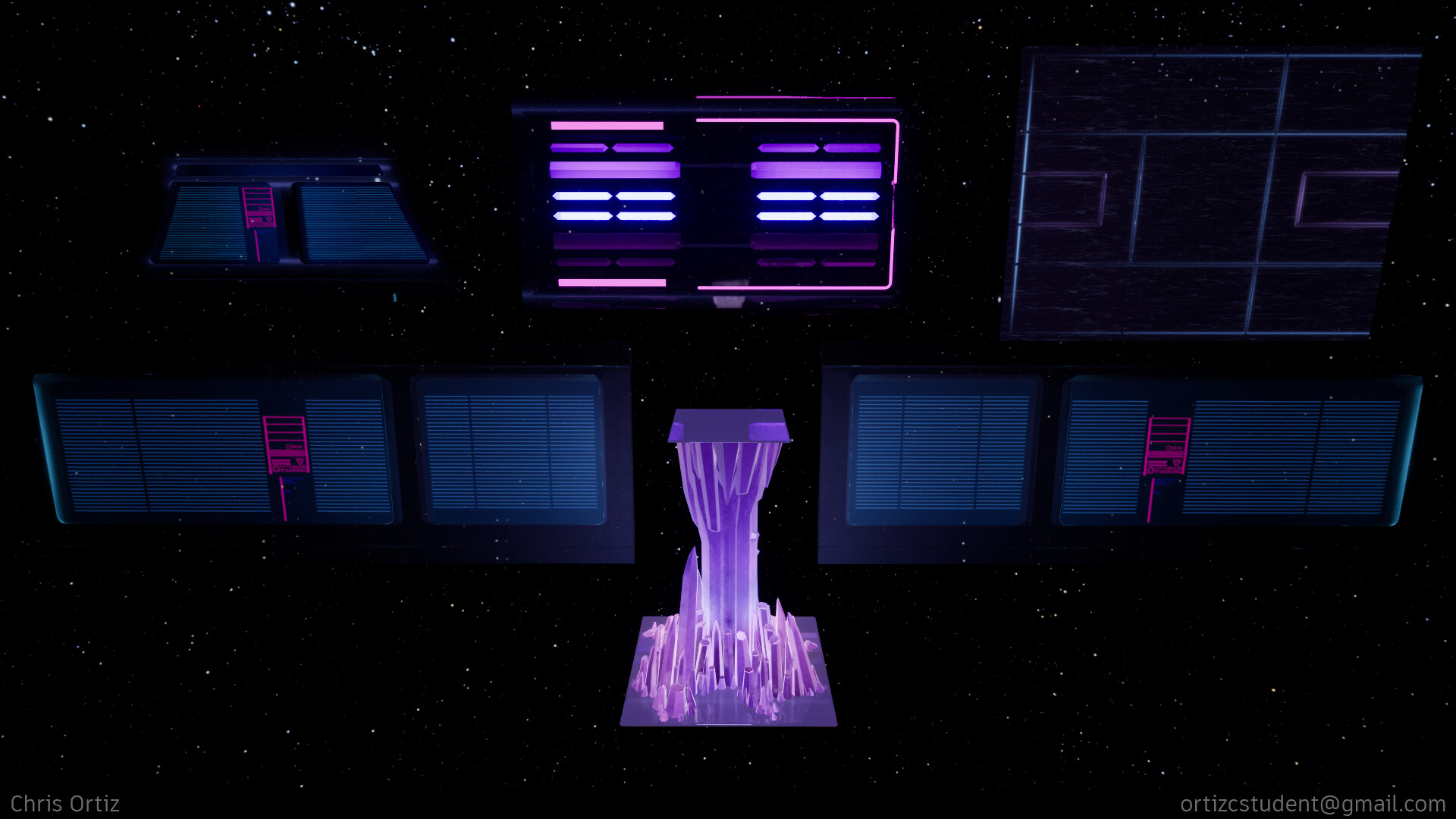 Chris Ortiz - Crystal Spaceship Observation Deck