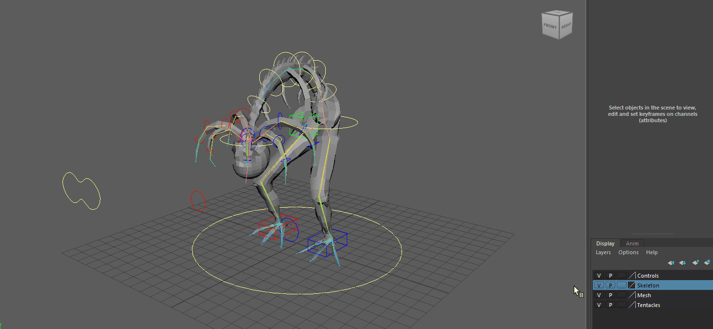 ArtStation - Monster Rig - Decomposition
