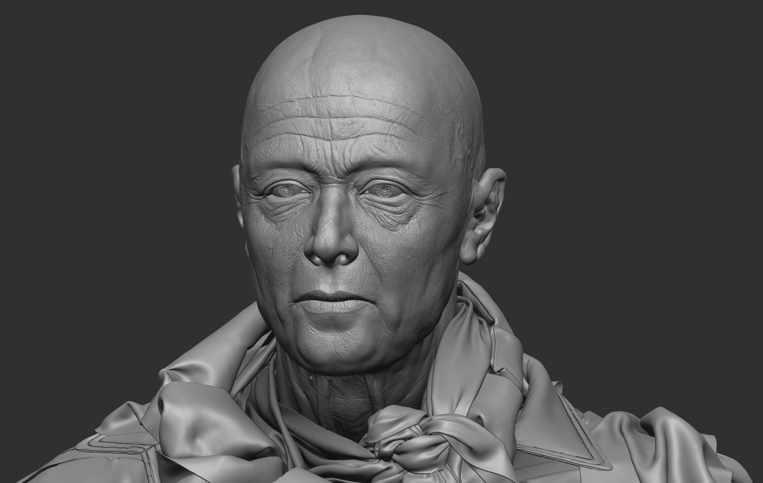 Roda Na (Hyemin Kim) - Draft Posting: Male Face Modeling _Work in Progress