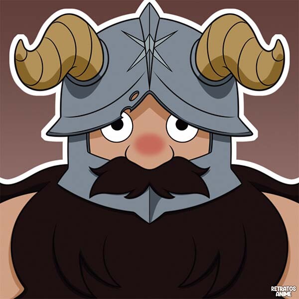 Retratosanime - Senshi, Dungeon Meshi