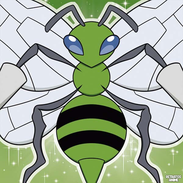 ArtStation - Beedrill Shiny, Pokémon