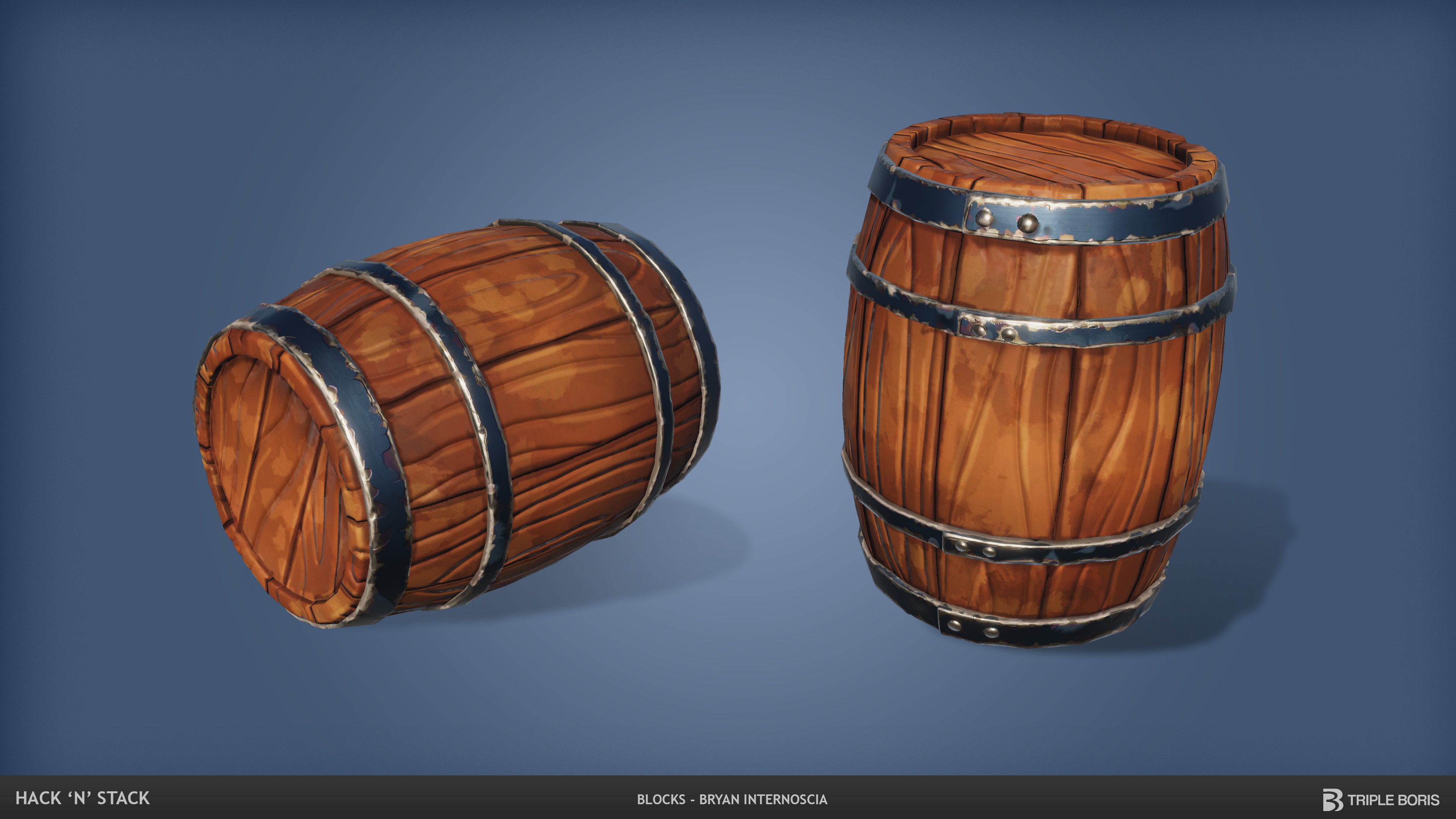 Bryan Internoscia - WOODEN CRATES & BARREL - INTERACTIVE PROPS