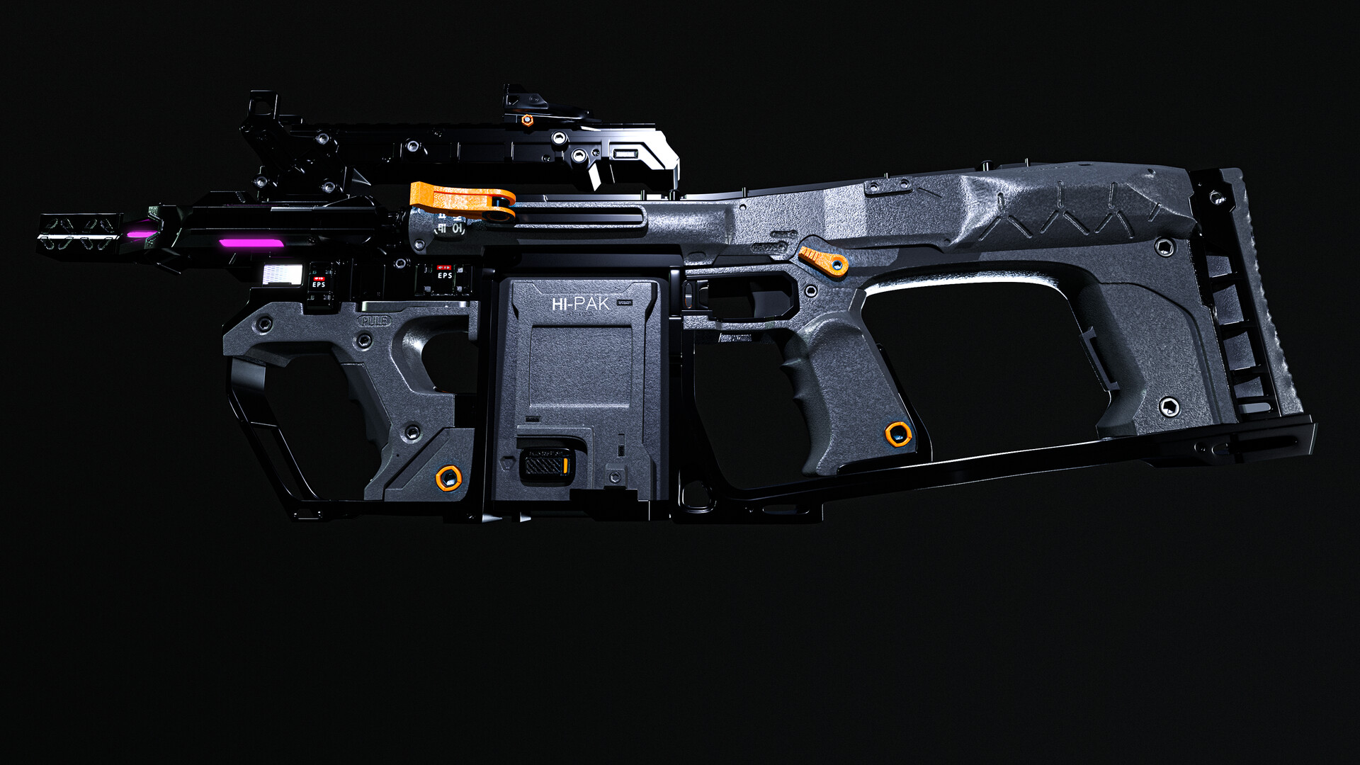 ArtStation - PDLR5 LOTUS Projection Rifle - Oceanic