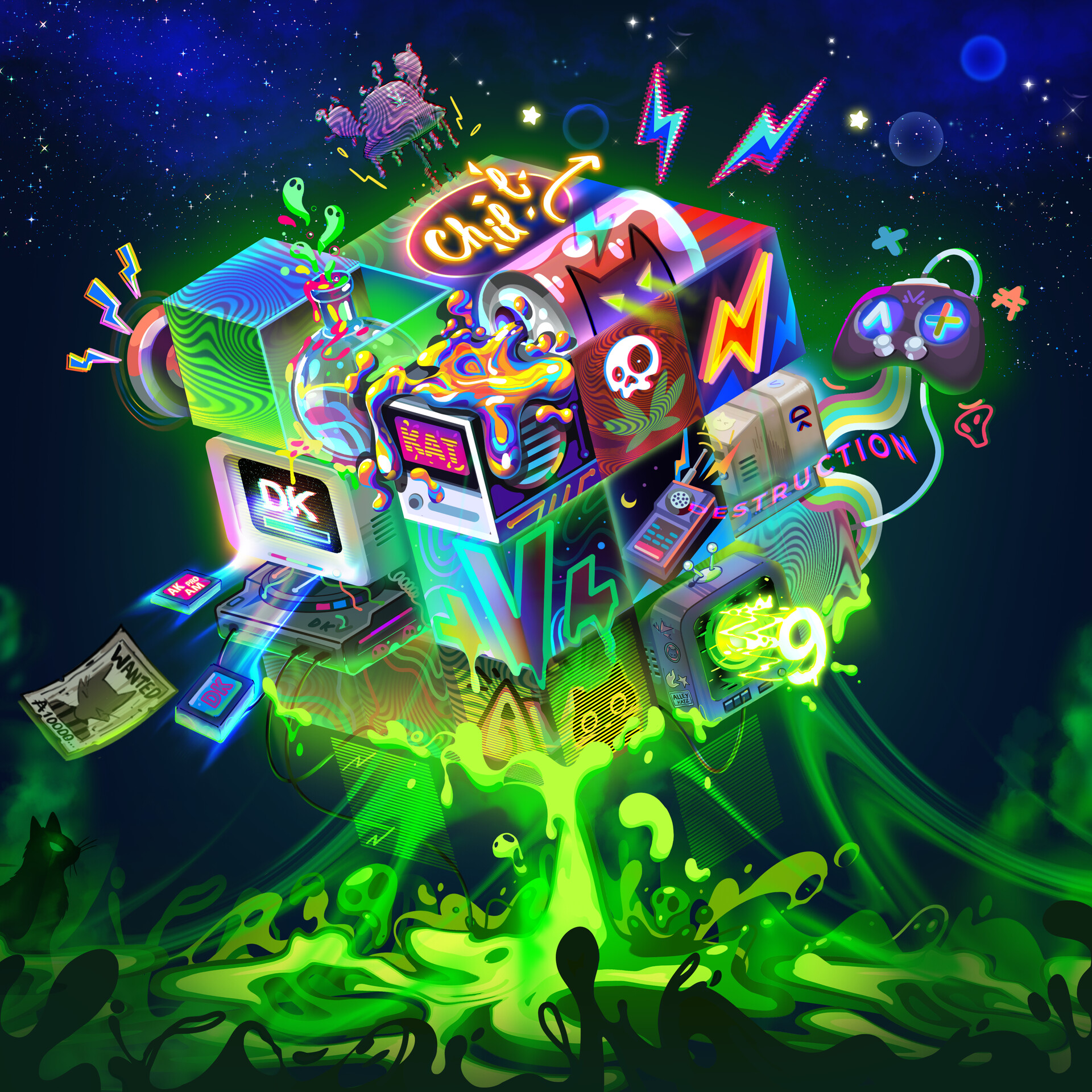 ArtStation - Mad Cubes