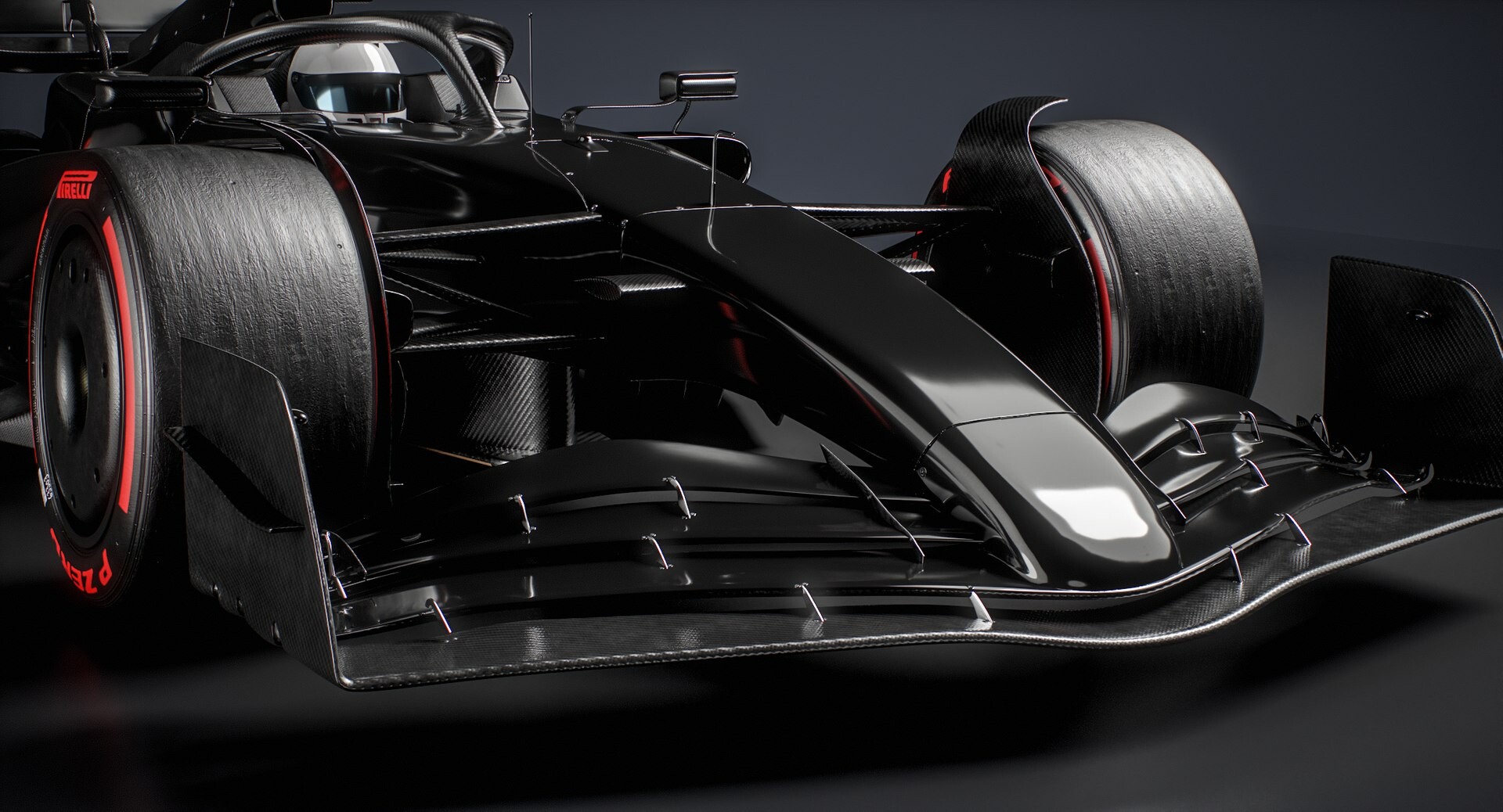 OpticalDreamSoft - Common Formula 1 2024 F1 Race Car Mockup PBR 3D model