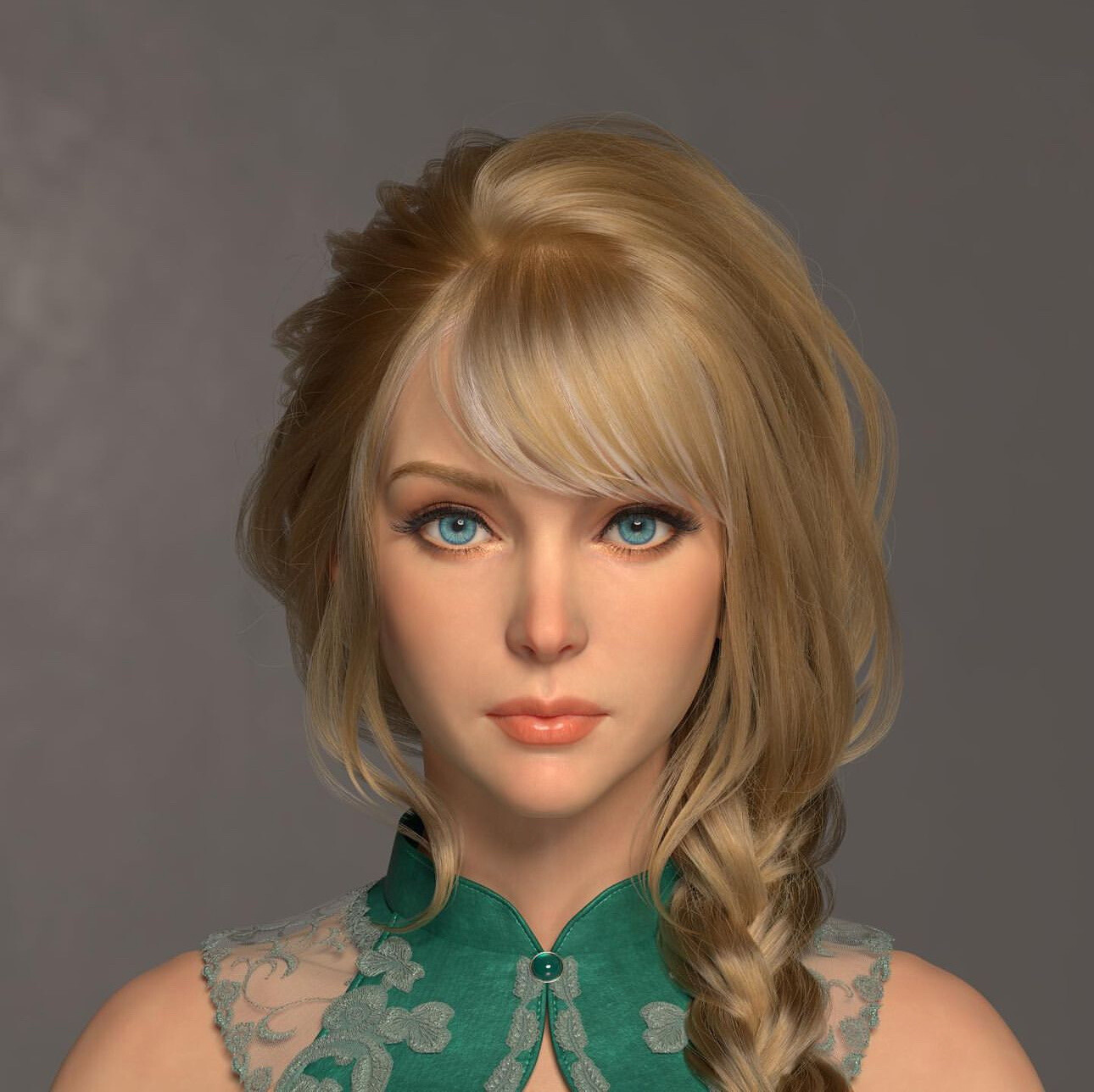 ArtStation - 3d realistic character model