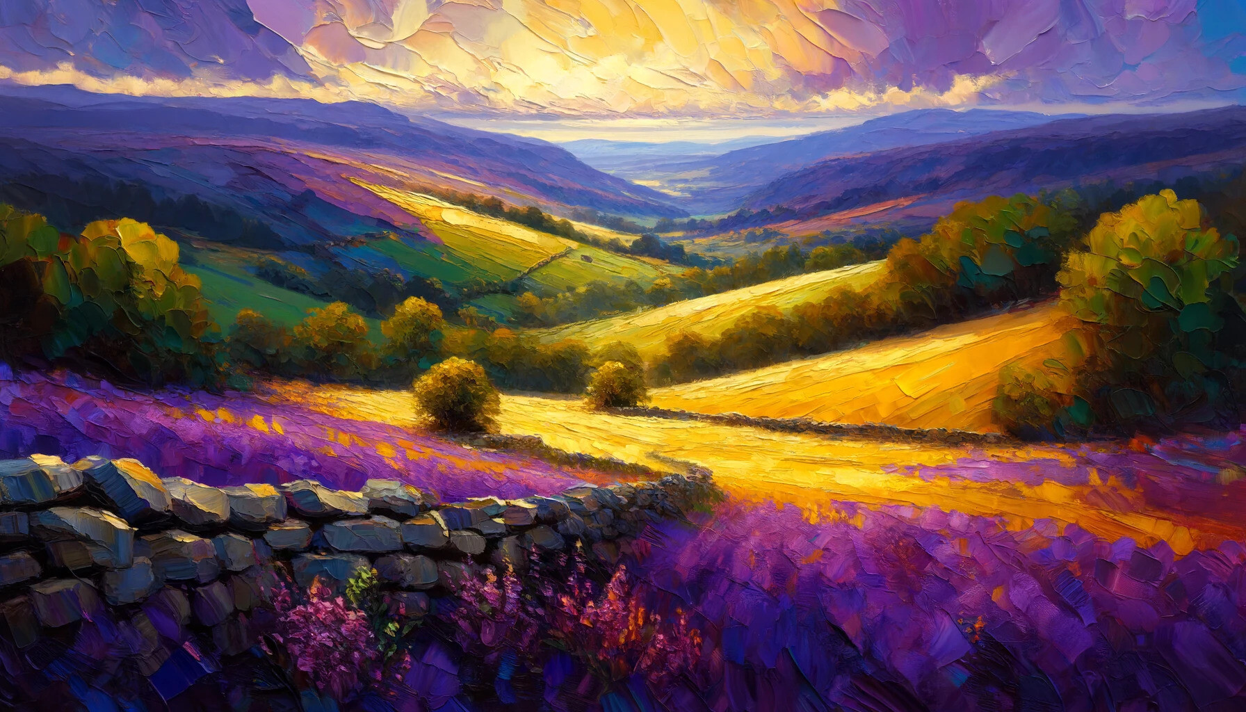 ArtStation - Lost in the beauty of the valley 03