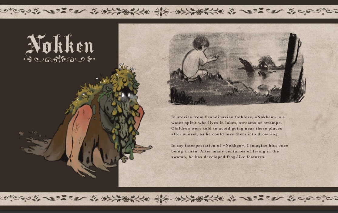 ArtStation - Nøkken - Character design