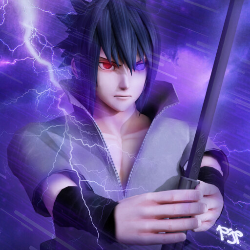 ArtStation - Sasuke Anime - Profile Picture
