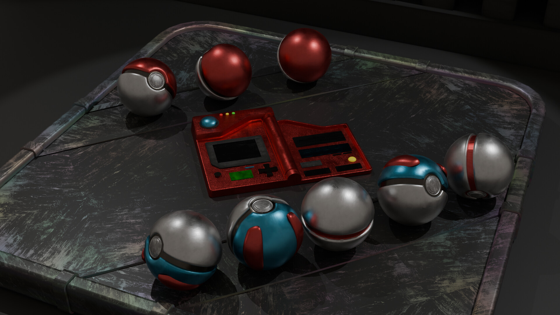 ArtStation - Pokemon props