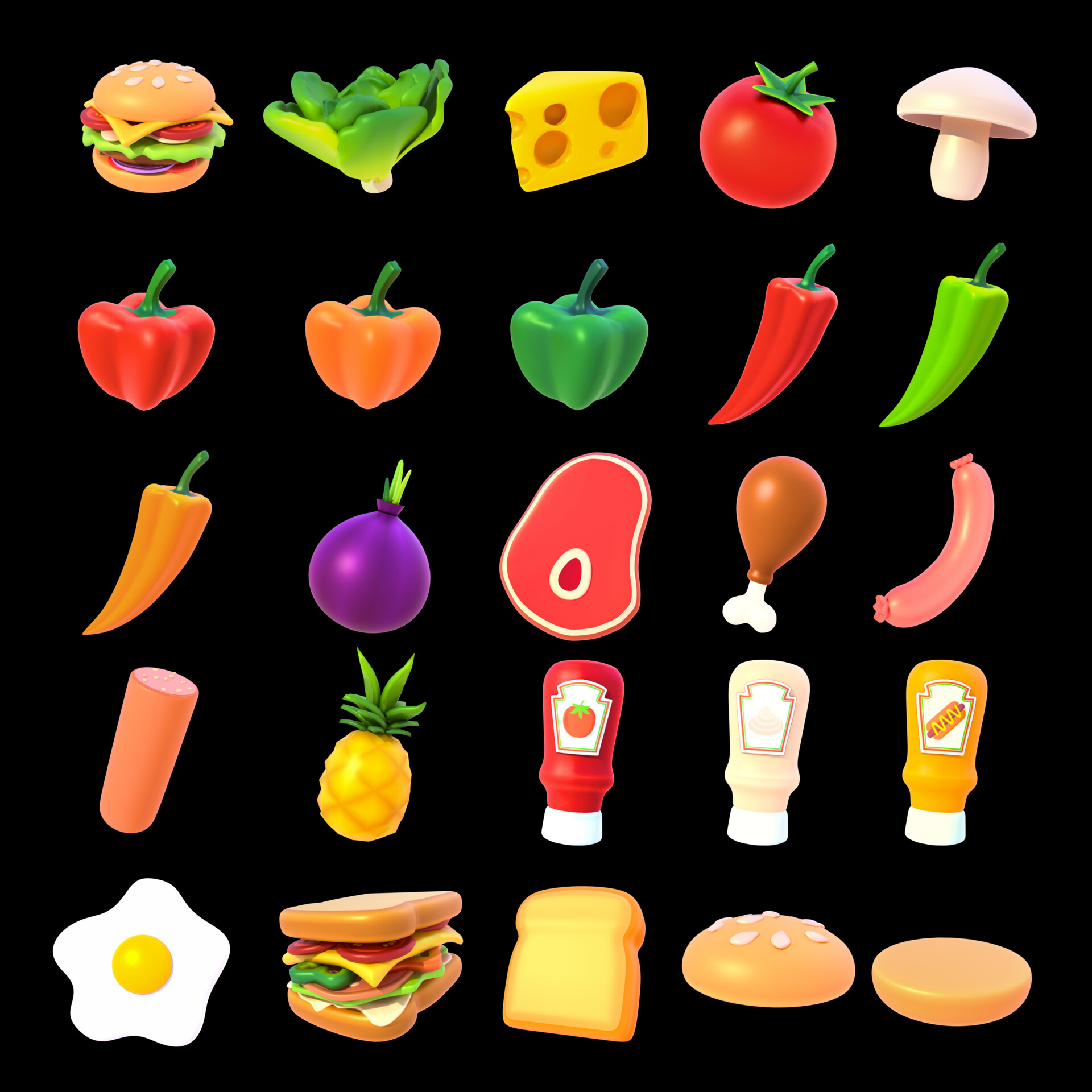 ArtStation - Pick and Cook Game Assets