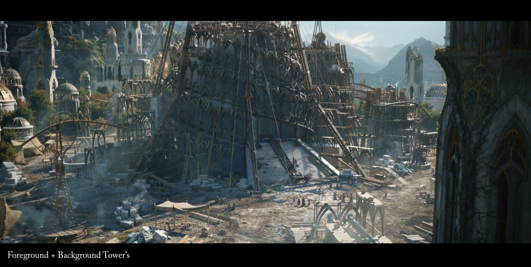 ArtStation - VFX Environmental Texture Work