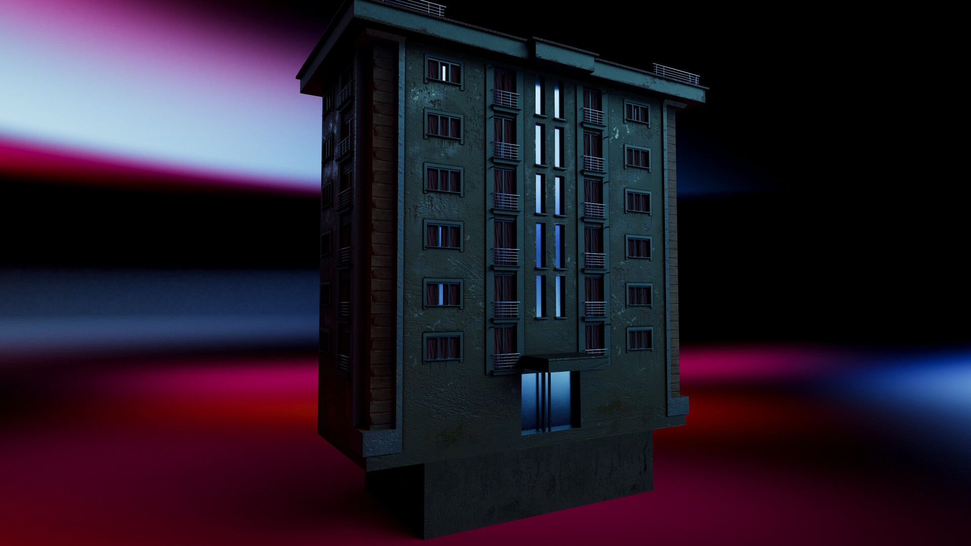 ArtStation - Apartment Building