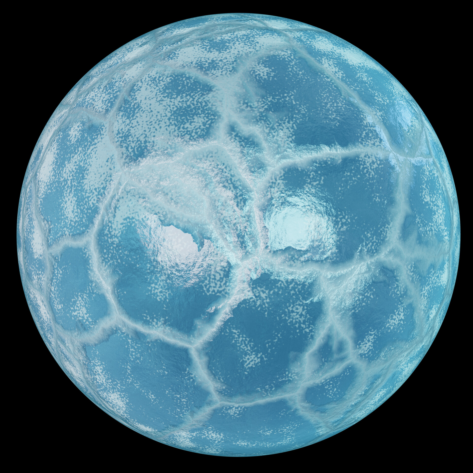 ArtStation - Cracked Ice Texture