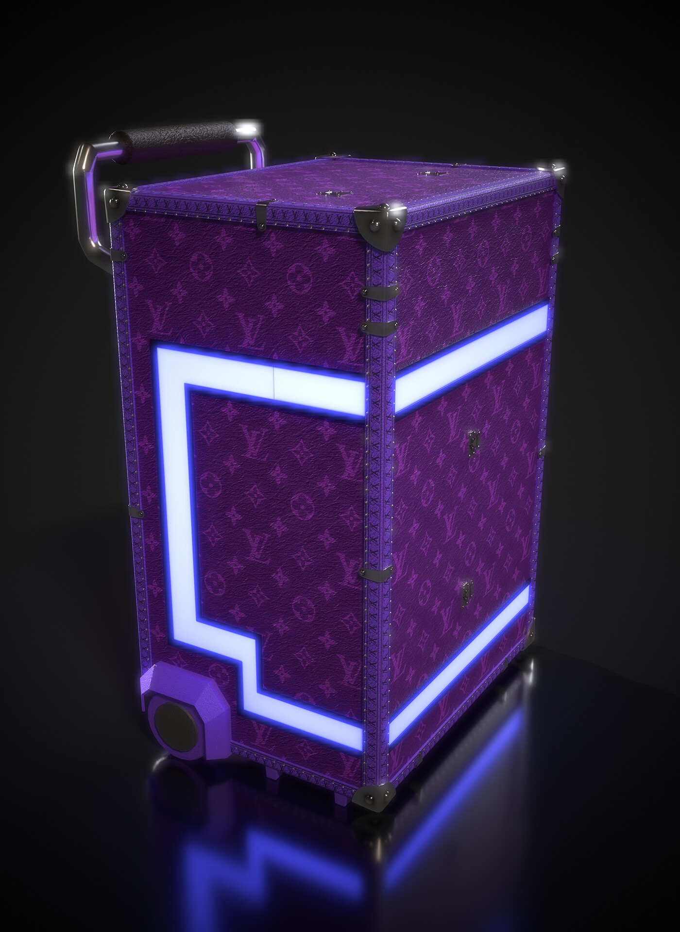 ArtStation - 3D Concept LV Gamer Trunk