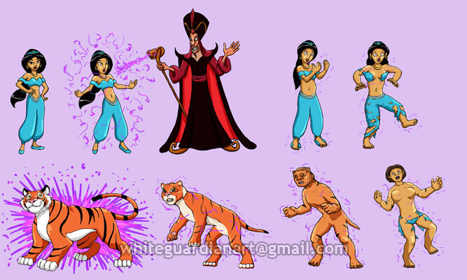 ArtStation - Jasmine become Rajah TF