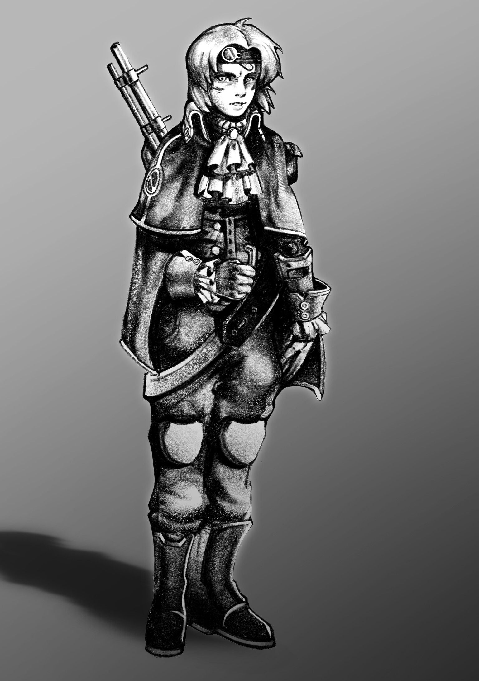 ArtStation - Soldier Character Design