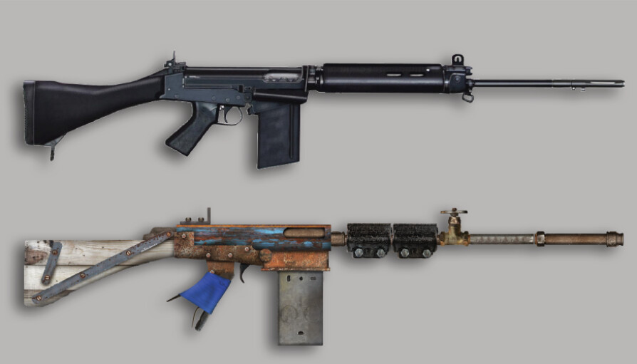 Joseph Graham - Modular weapon Kit for Otherworld - Pipe-Rifle