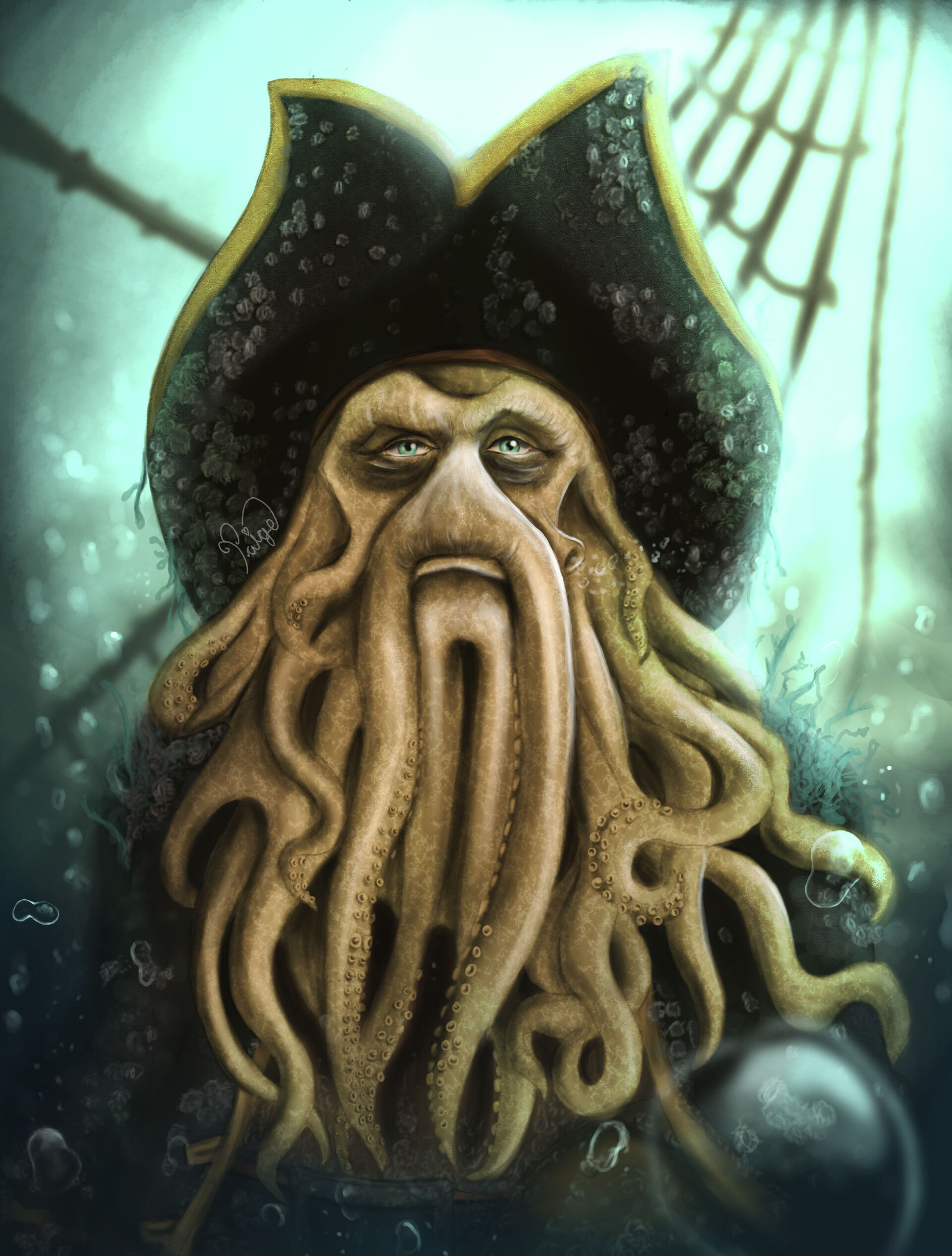 davy jones wallpaper 4k