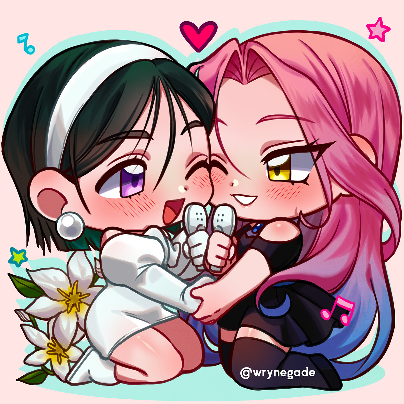 ArtStation - Mizi & Sua Round 1 My Clematis (Alien Stage)