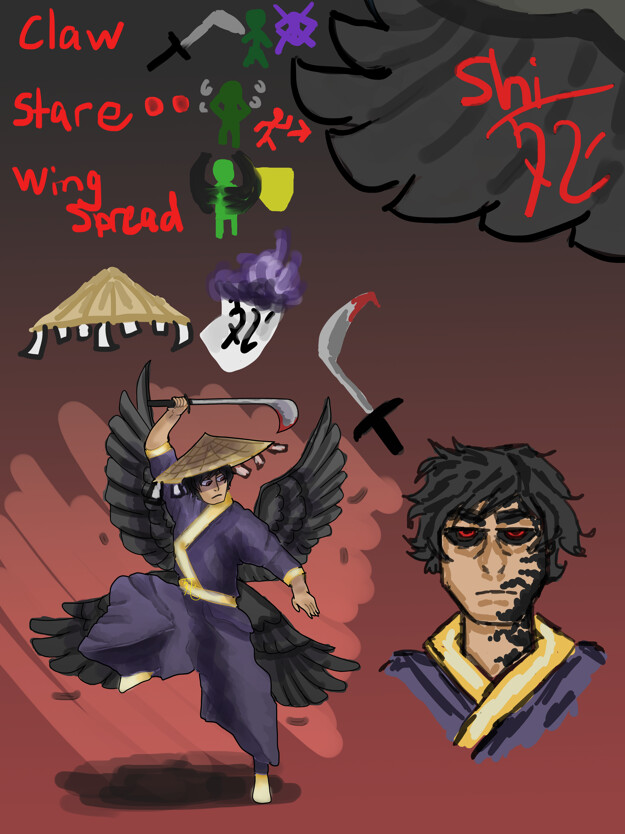 ArtStation - Shi Character Sheet