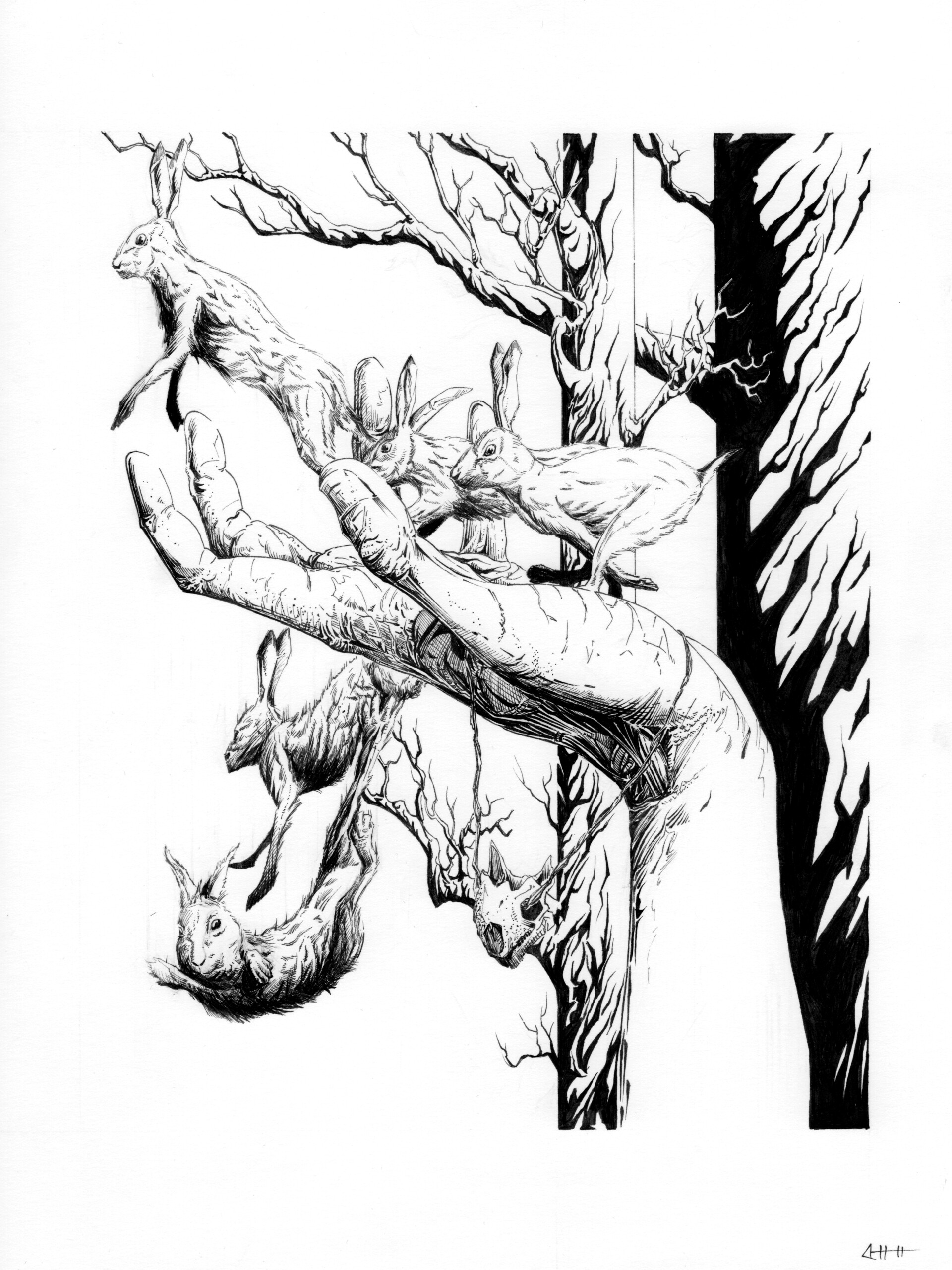 ArtStation - Running Hares