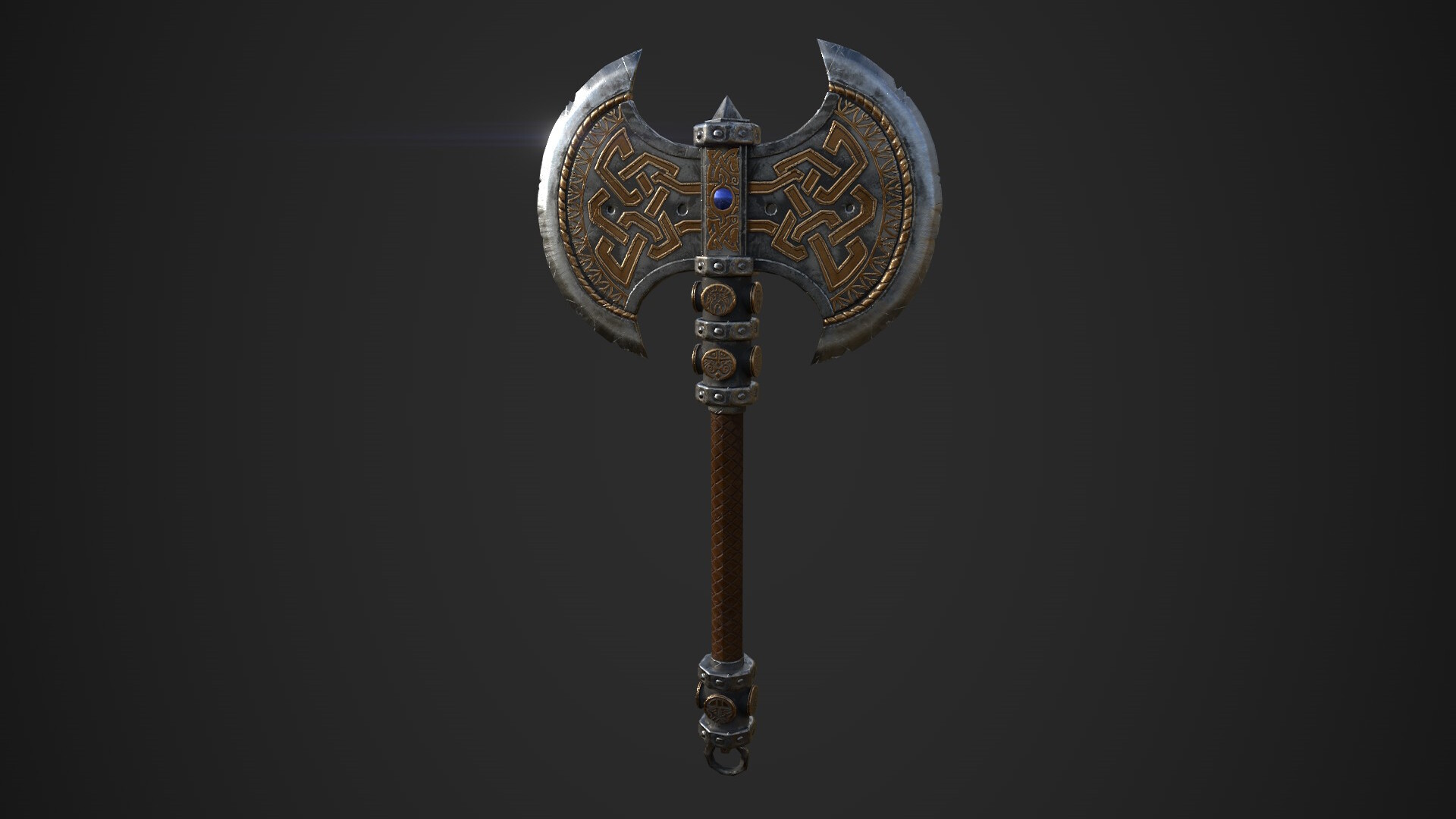 ArtStation - Game Asset - Asgard Axe