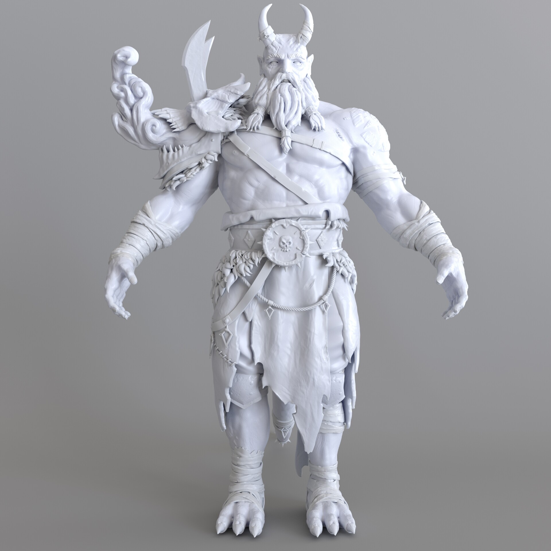 ArtStation - Thyros Character sculpt