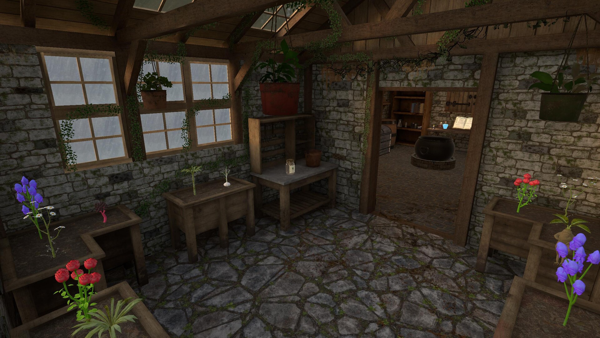 Evan Becker - Cauldron Craft (VR Game) Environment