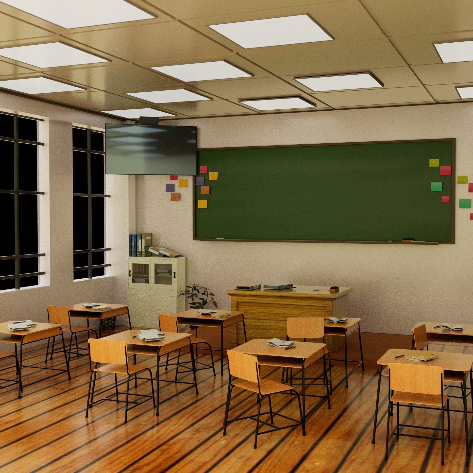 ArtStation - Interior 3d modelling