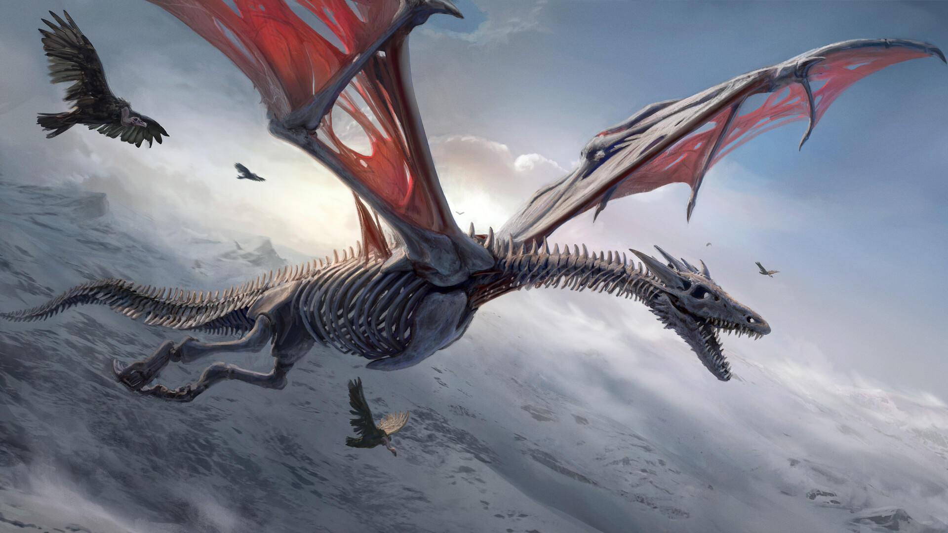 ArtStation - Undead Wyvern