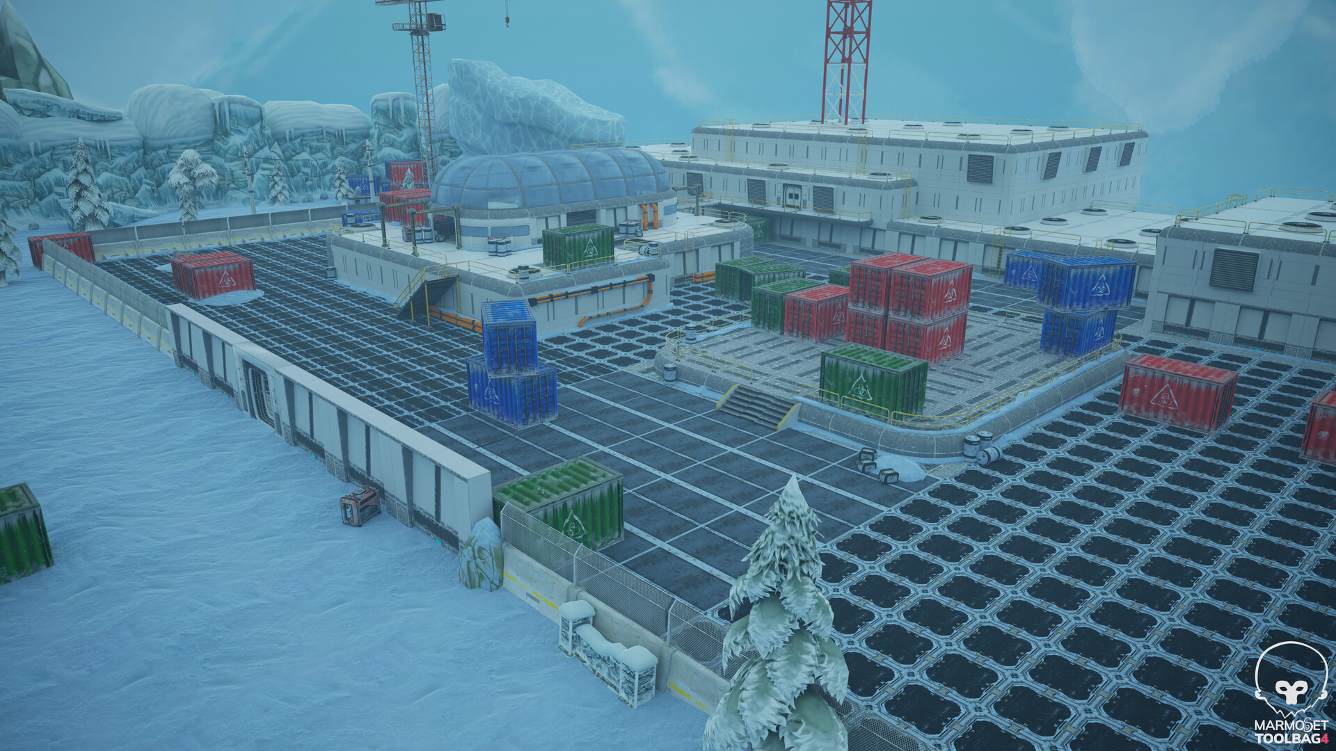 Shaoor Azam - Operation Zero Hour Winter Map Environment Roblox