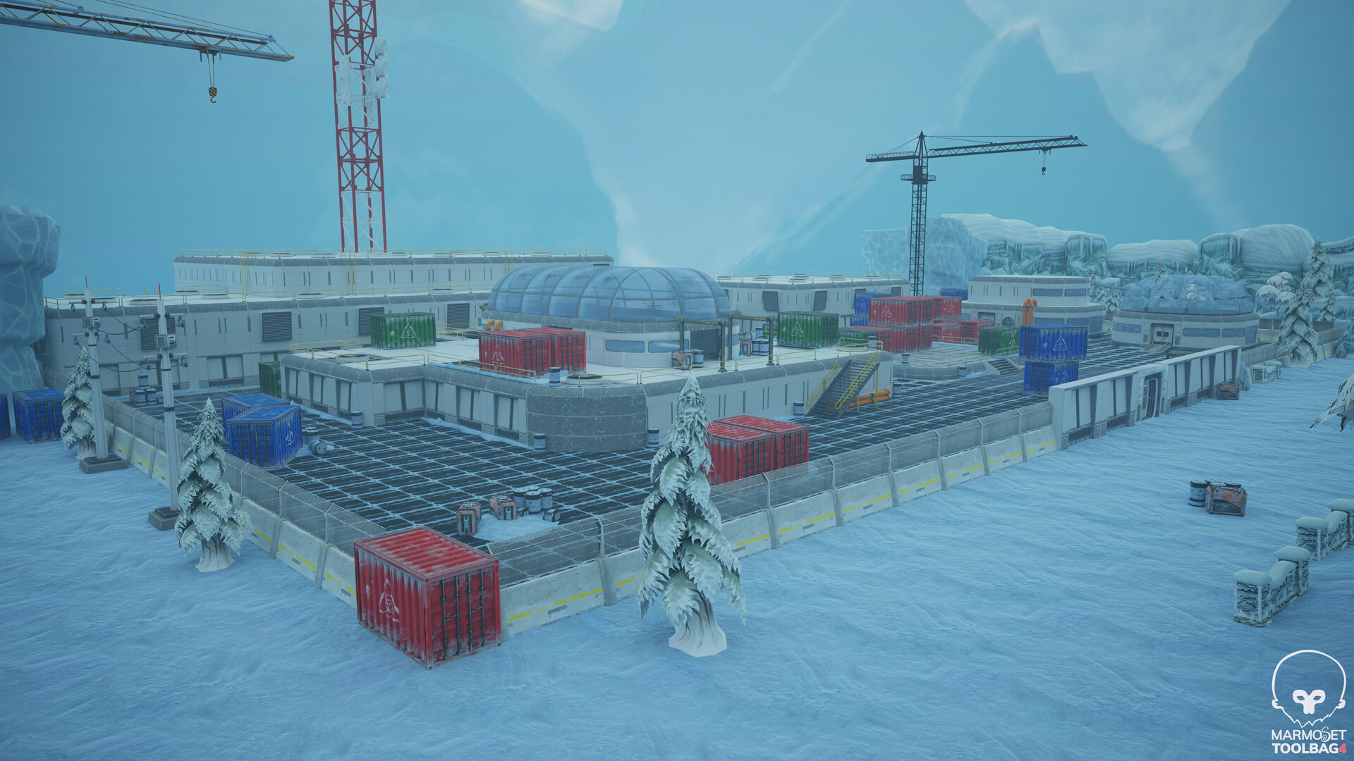 Shaoor Azam - Operation Zero Hour Winter Map Environment Roblox