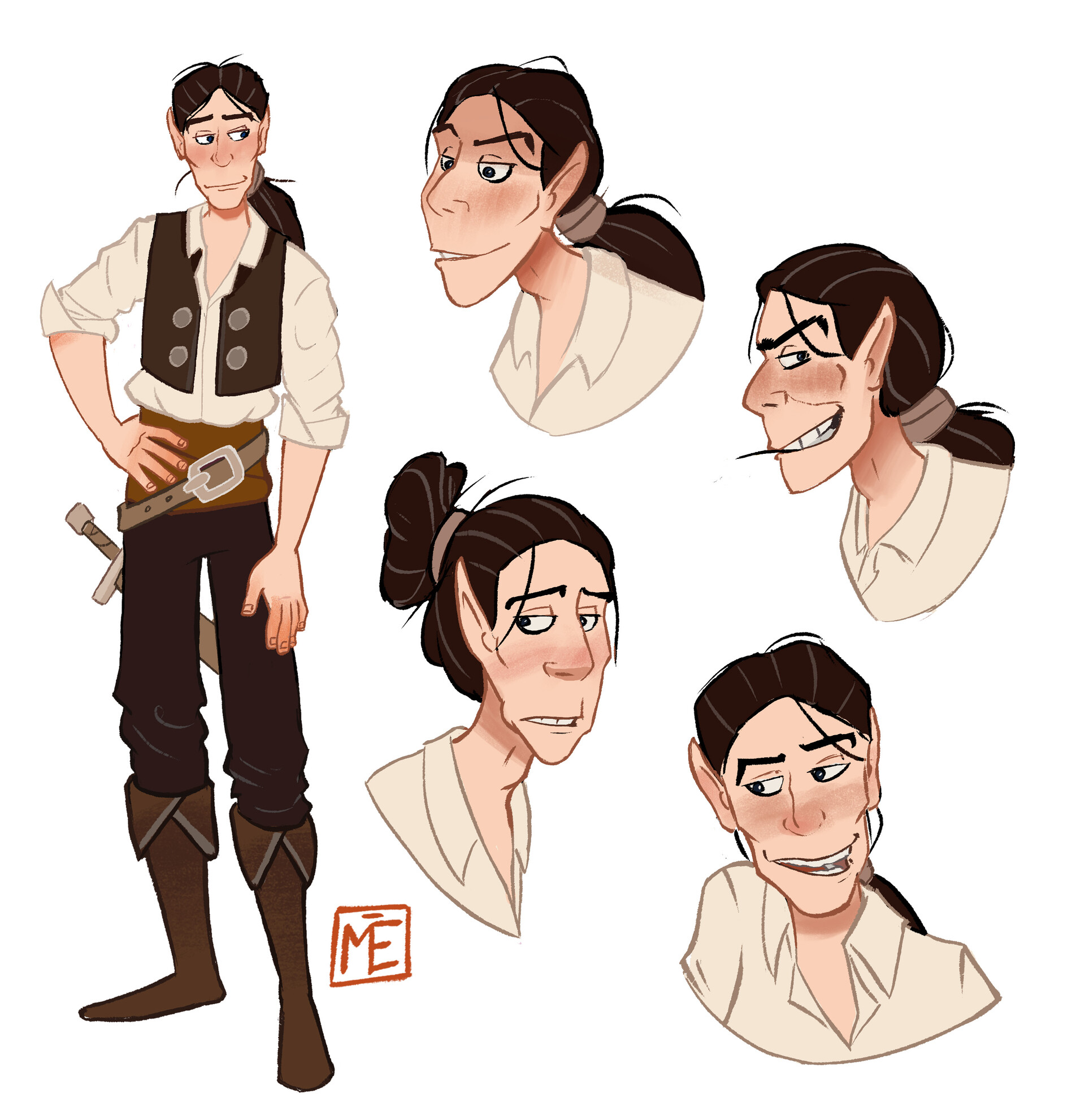 ArtStation - Personal | Character Dev | Kreslav