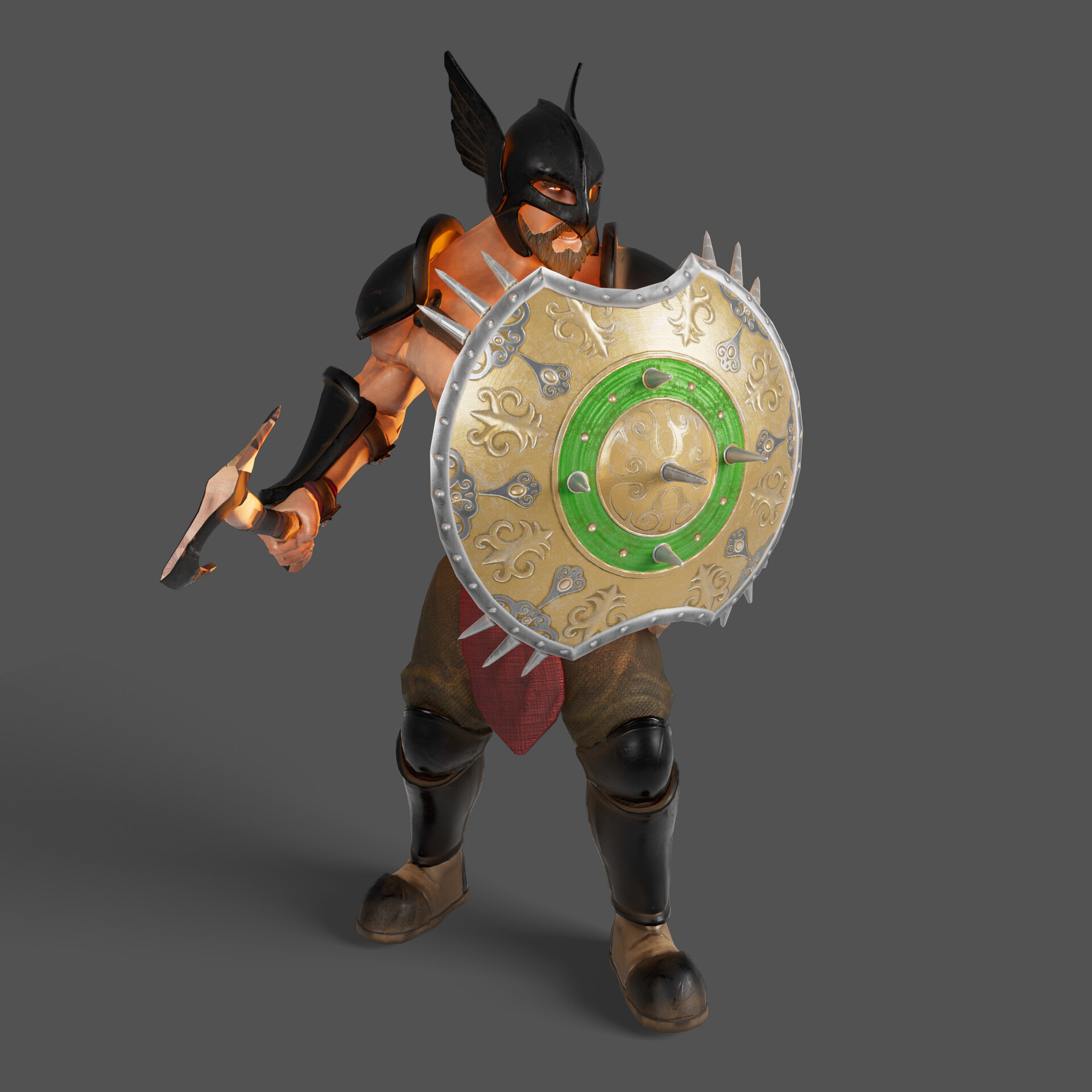 ArtStation - Shield low poly