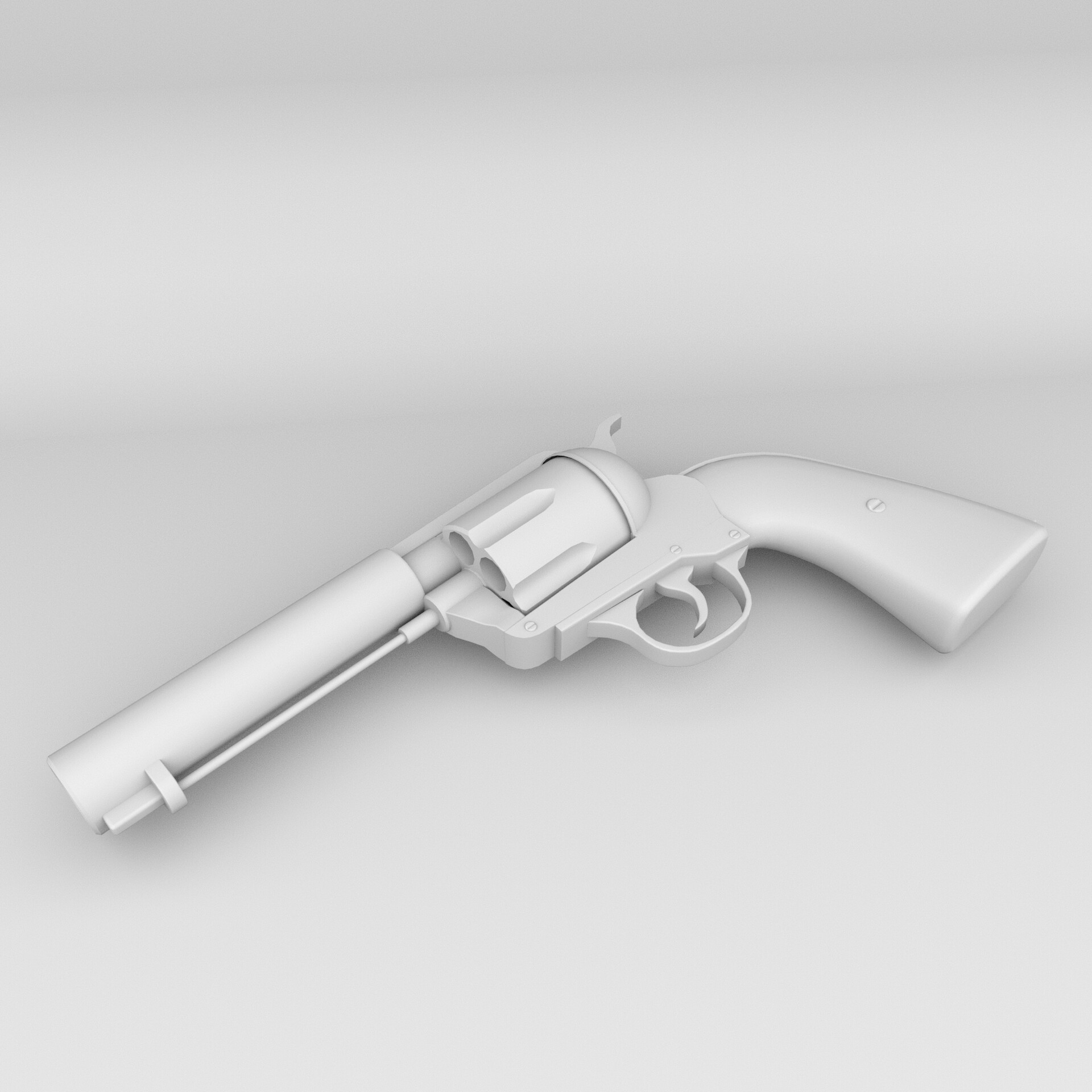 ArtStation - Cattleman Revolver