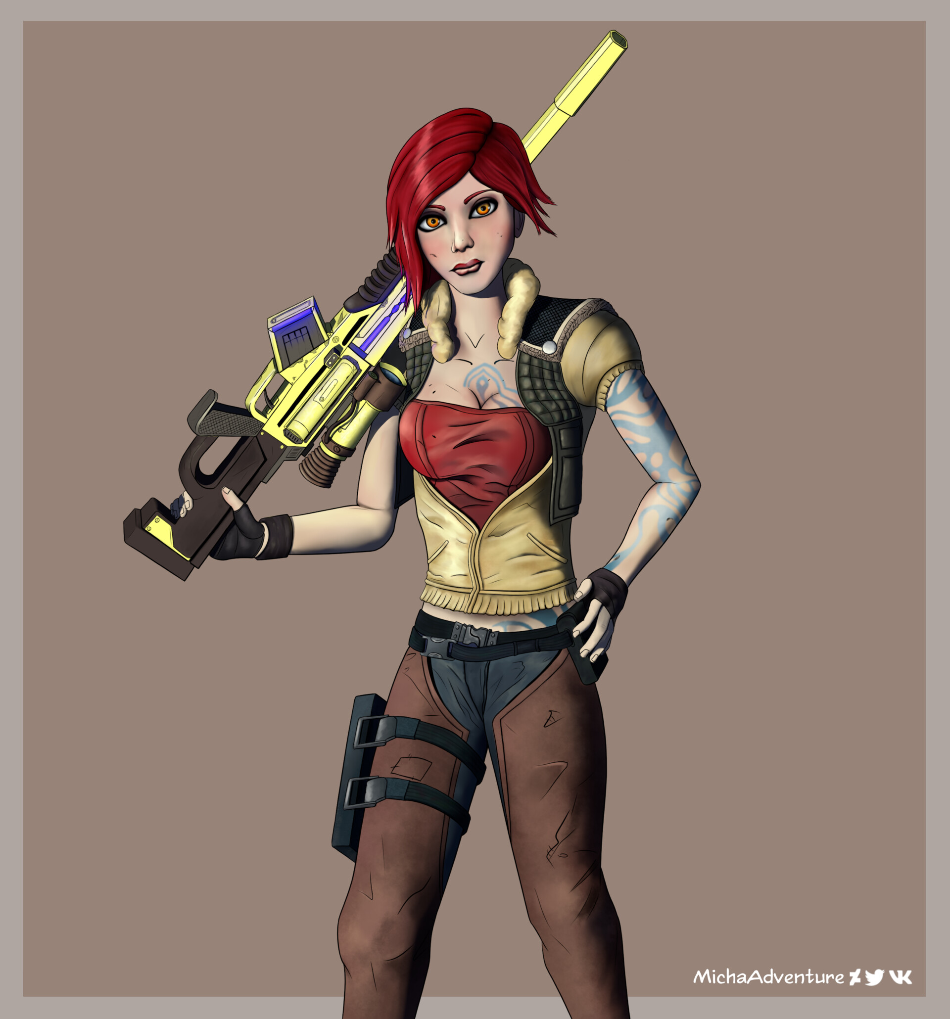 ArtStation - Lilith - Borderlands