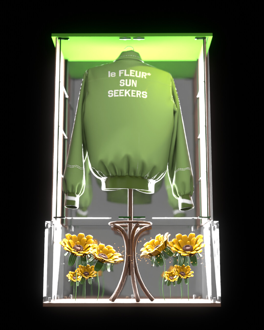 zeppeli.fbx - LeFleur "Sunseeker" Jacket 3D Render