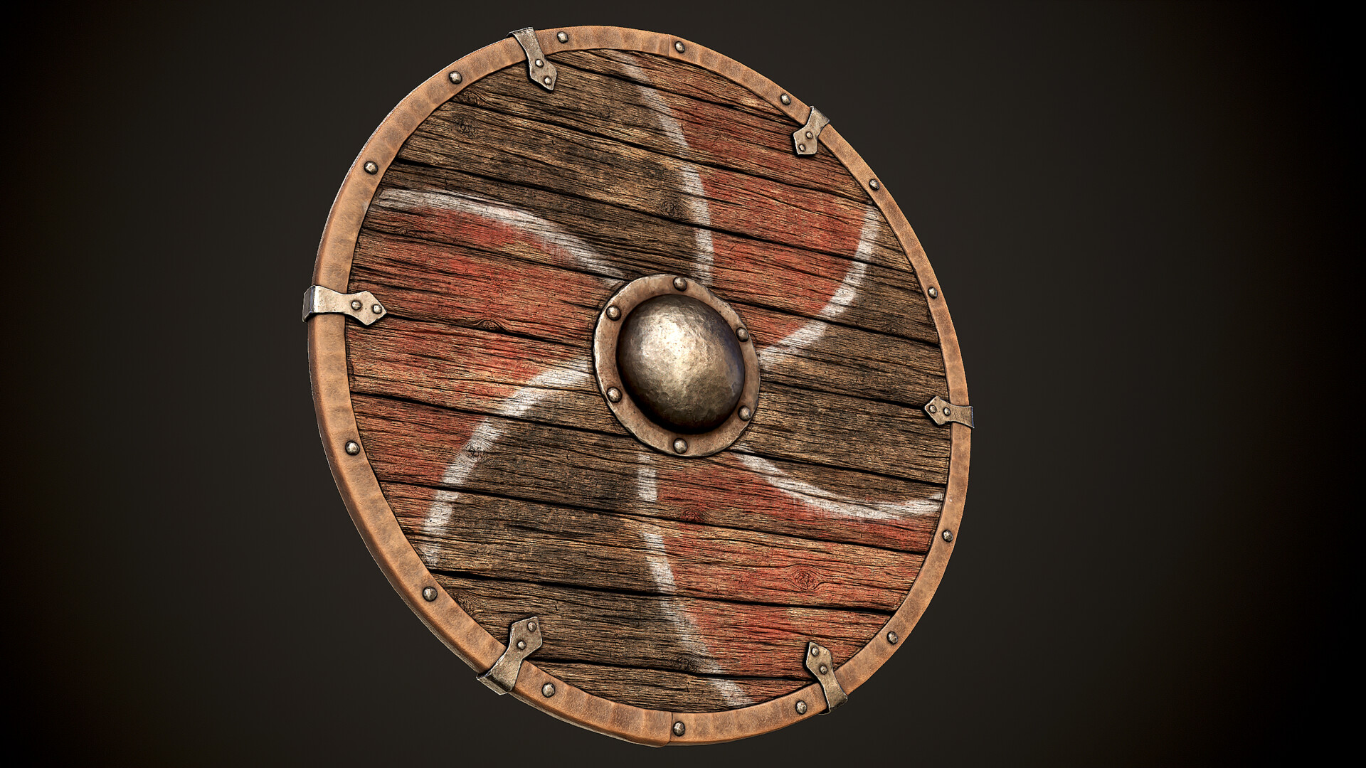 Tamarla Mann - Decorative Viking Shield