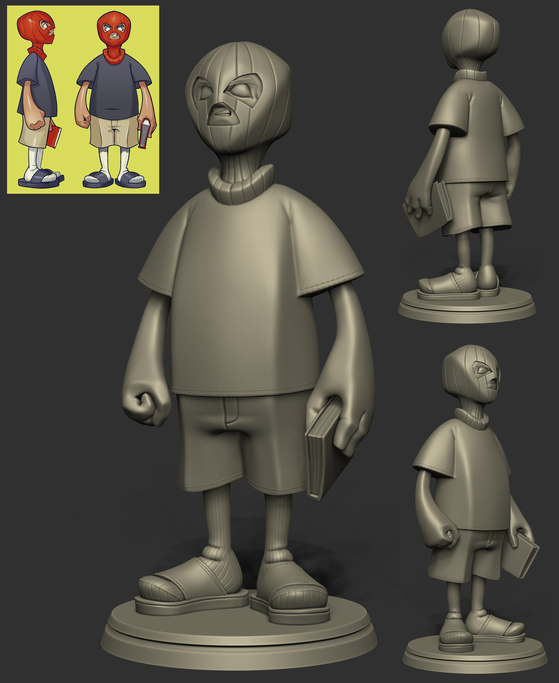 ArtStation - Angry character
