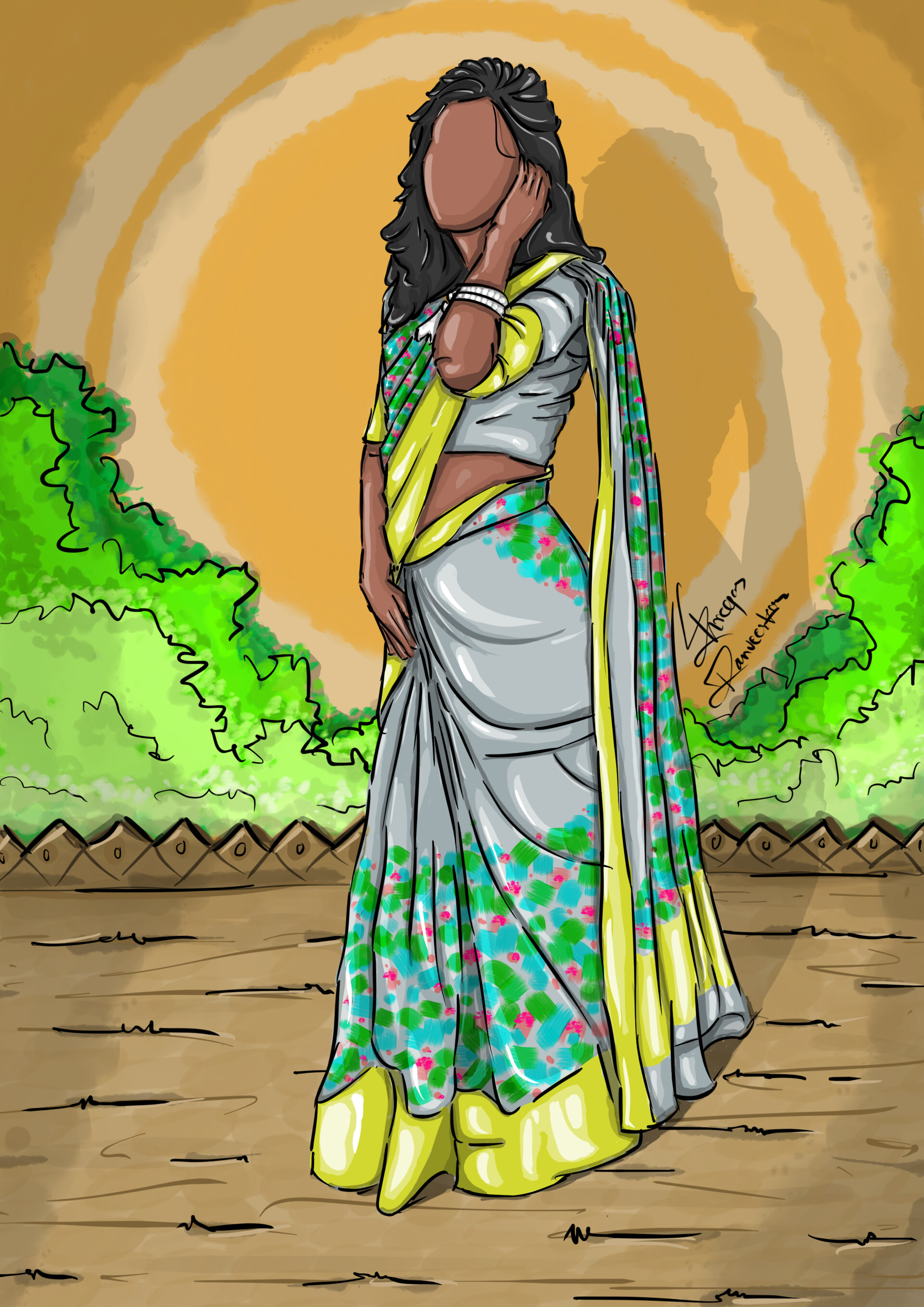 ArtStation - Grace in Every Pleat