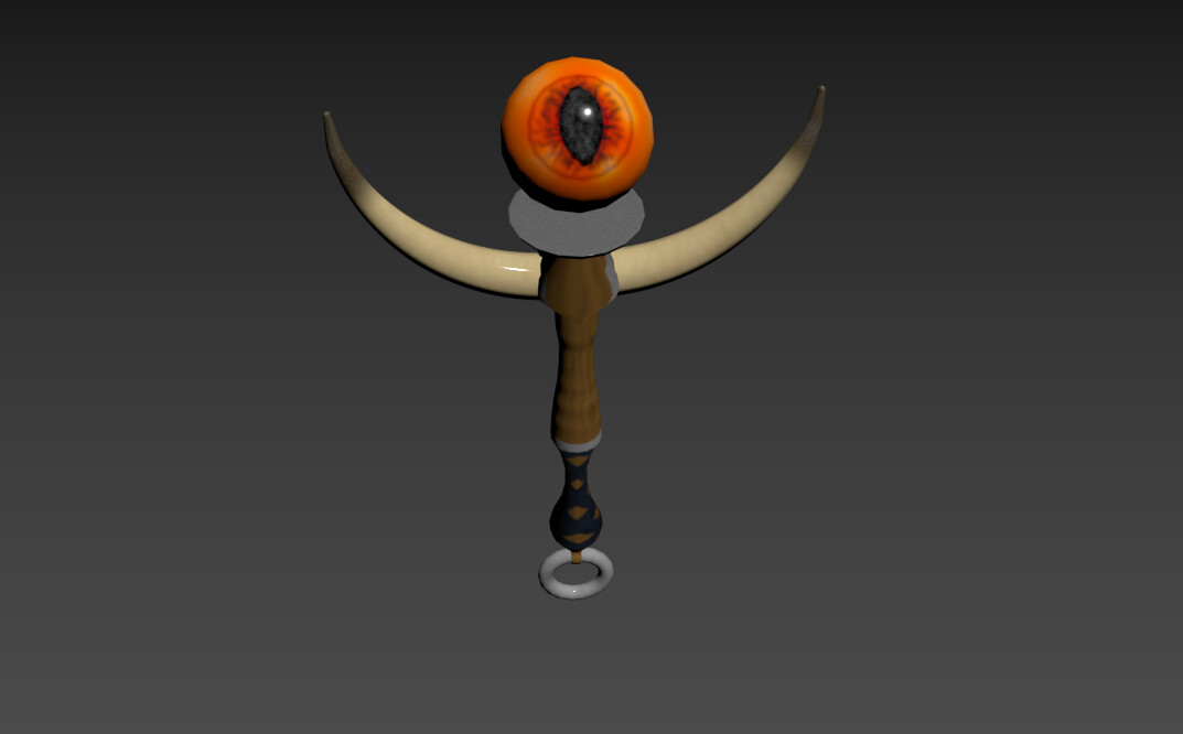ArtStation - Whimsical Wizardry Eye Staff