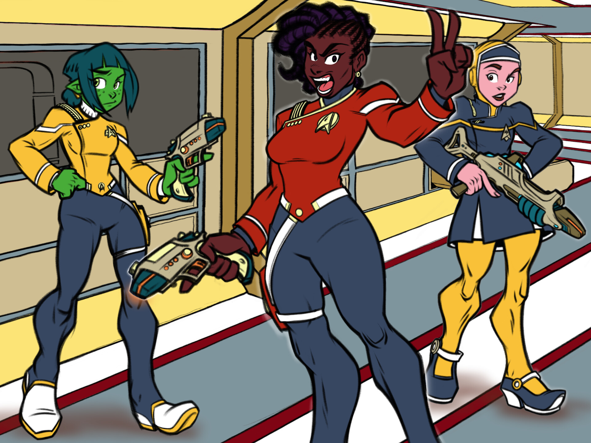 ArtStation - Star Trek Security Team