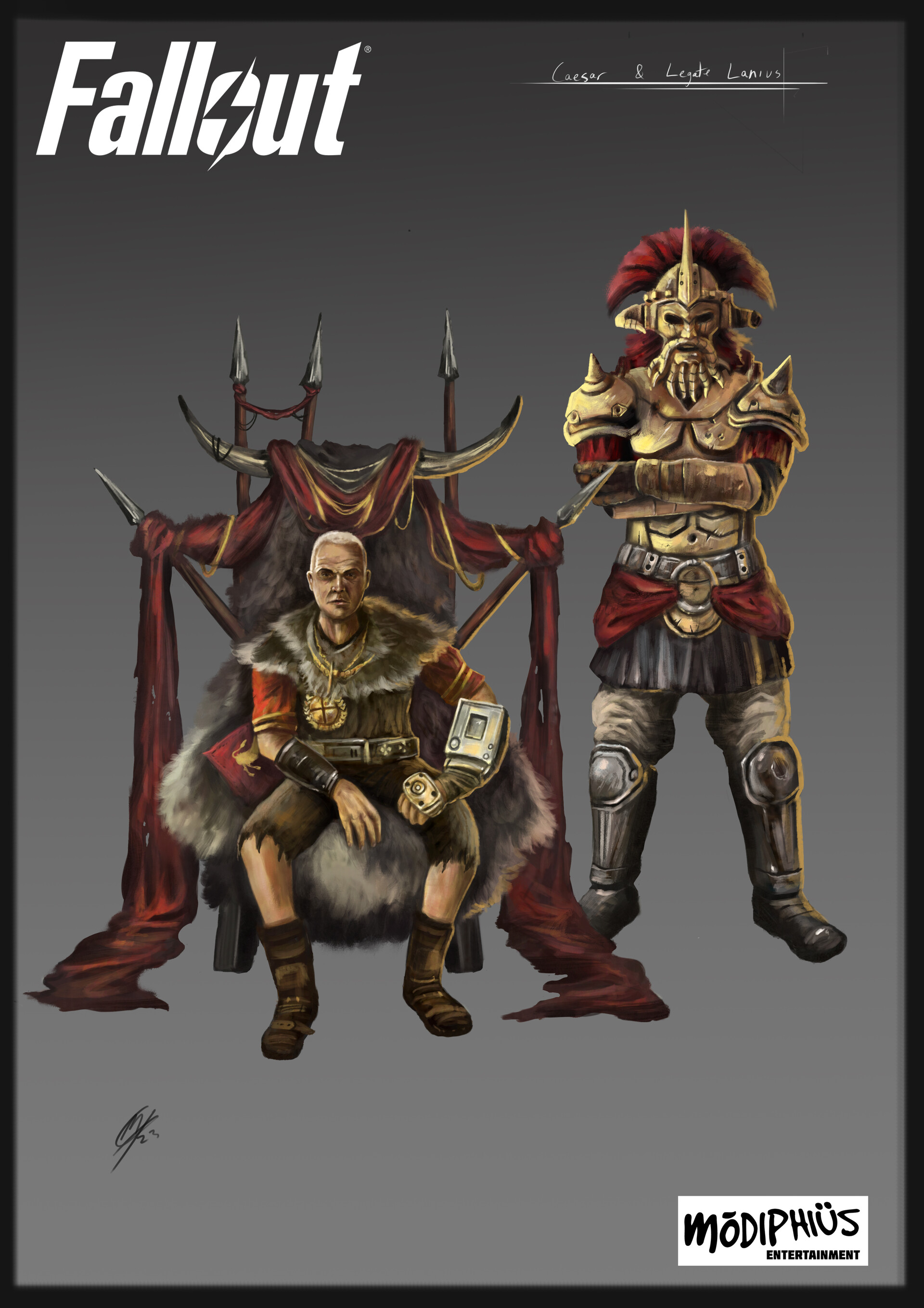 ArtStation - Fallout character art for modiphius pt5