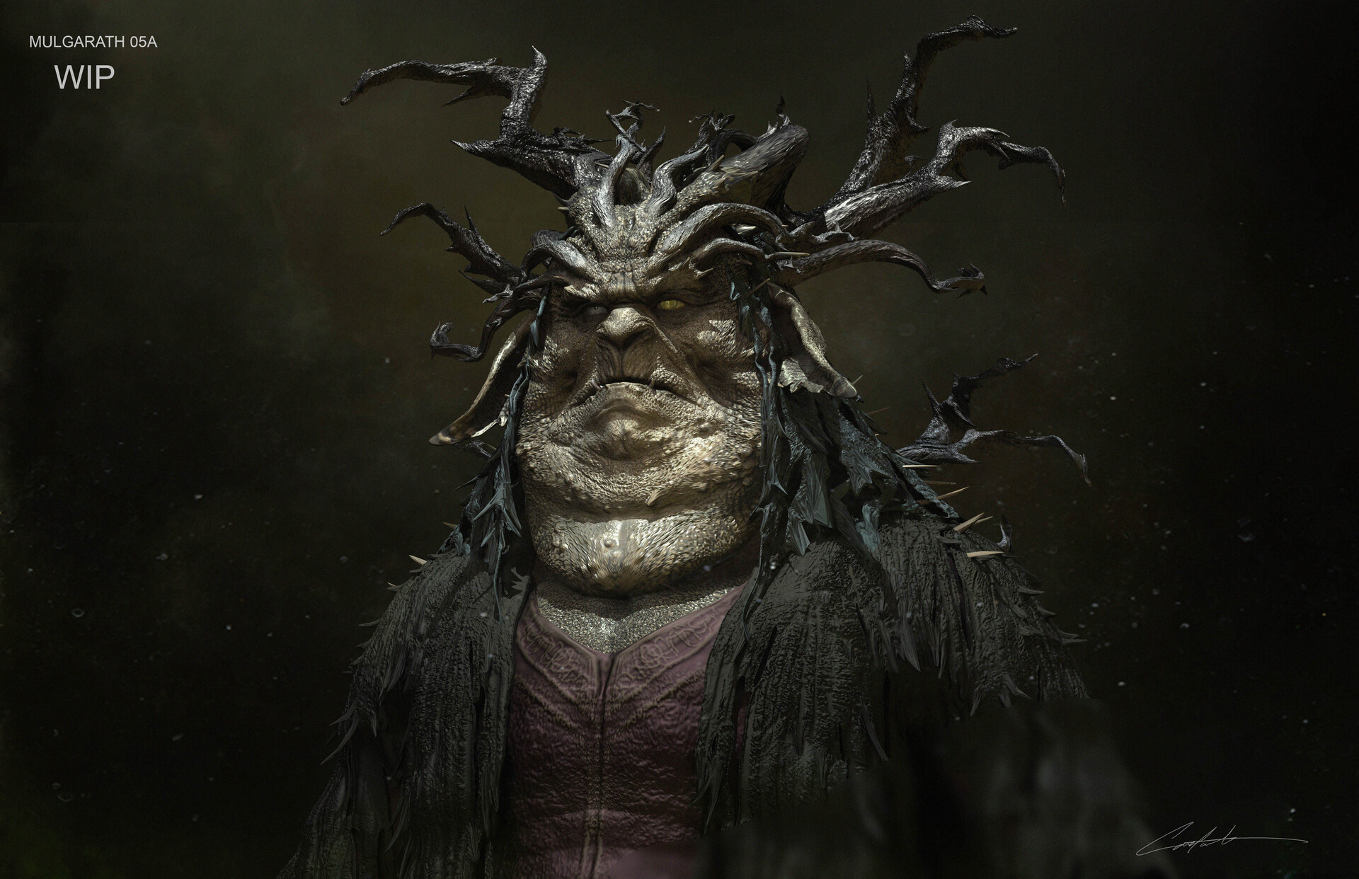 ArtStation - Spiderwick Chronicles Series "Early Mulgarath Design"